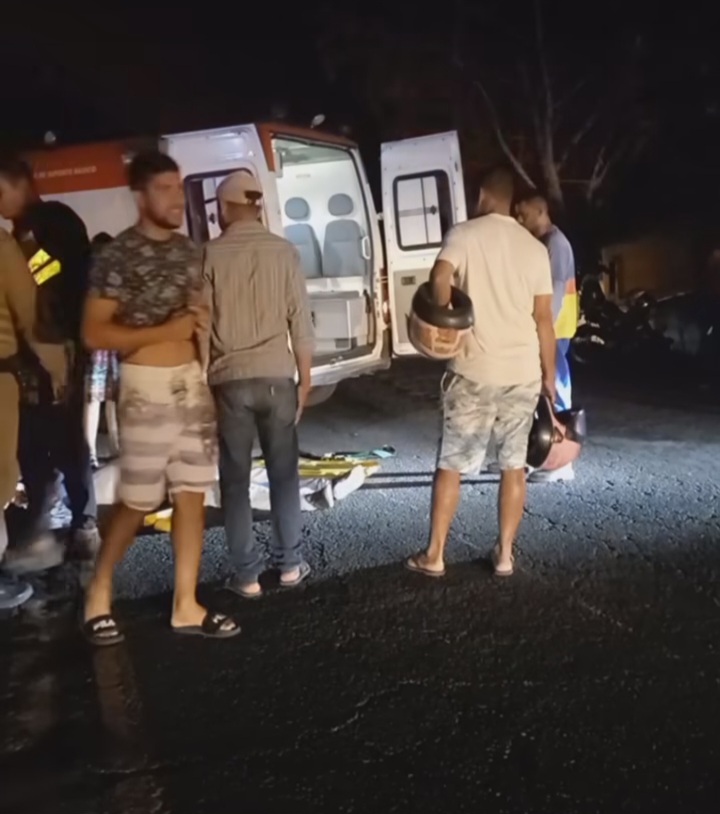 Acidente na BA-263, trecho entre Brasil gás e torre do Primavera ...